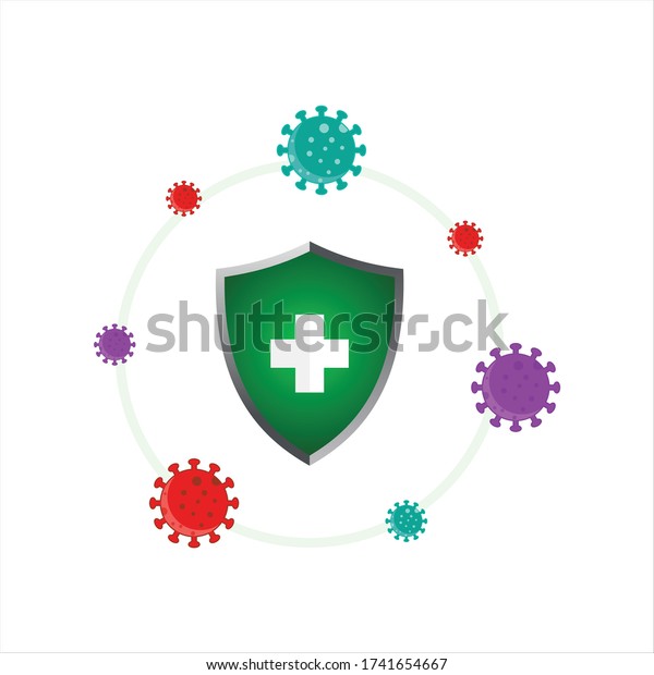 Healthy Protection System Immune Systemimmunity System Stock Vector ...