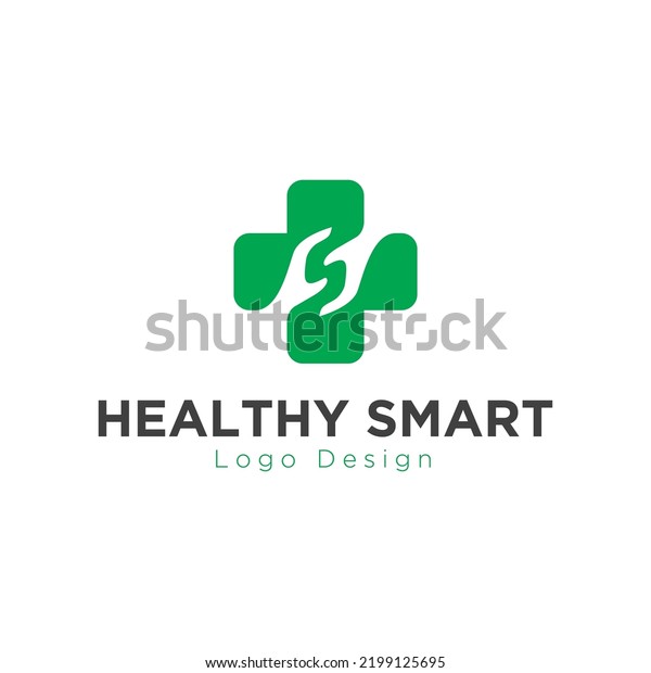 Healthy Smart Logo Design Inspiration Letter Stock Vector (Royalty Free ...
