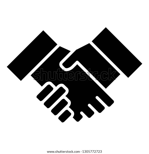 Heandshake Icon Design Creative Modern Concept Stock Vector (Royalty ...