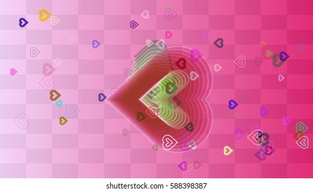 Heart Art Texture Stock Vector (Royalty Free) 588398387 | Shutterstock