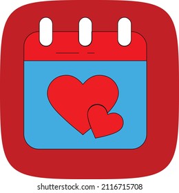 Heart Bed Isolated Vector Illustration Which Stock Vector (Royalty Free ...