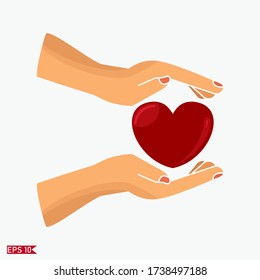 60 Heart Between Two Fingers Stock Vectors, Images & Vector Art ...