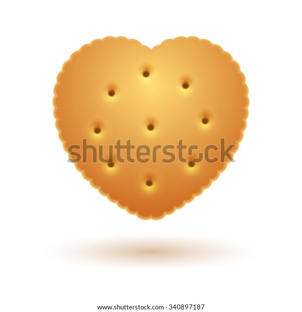 Heart Cracker Vector Art Illustration Stock Vector (Royalty Free ...