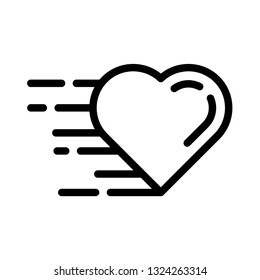 Fast Heart Icon Logo Symbol Perfect: เวกเตอร์สต็อก (ปลอดค่าลิขสิทธิ์ ...