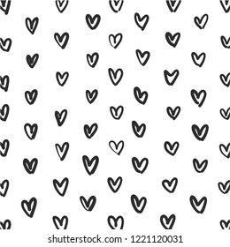 Heart Doodle Pattern Setvector Illustration Stock Vector (Royalty Free ...