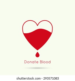 Heart Drop Blood Stock Vector (Royalty Free) 293571083 | Shutterstock