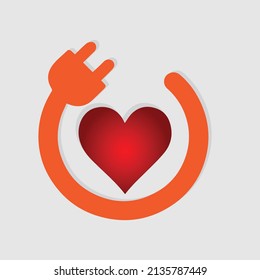 180 Electrical cord in the shape of a heart Images, Stock Photos ...