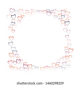 Heart Elements Which Consists Isolated Elements Stock Vector (Royalty ...