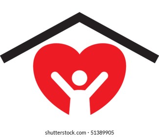 116,403 Heart home vector Images, Stock Photos & Vectors | Shutterstock