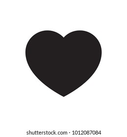 Heart Icon Illustration Isolated Vector Sign Stock Vector (Royalty Free ...