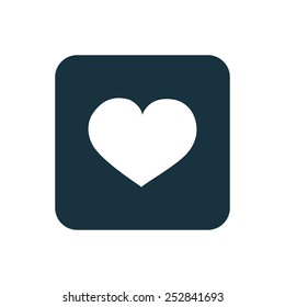 Heart Vector Icon 10 Eps Stock Vector (Royalty Free) 1189323706
