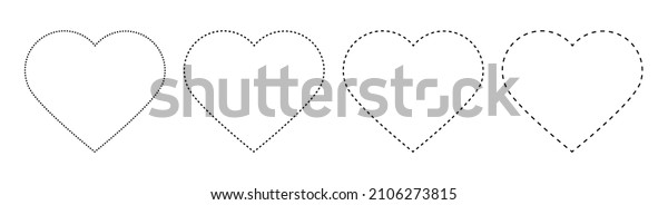 147,874 Heart Dotted Images, Stock Photos & Vectors | Shutterstock