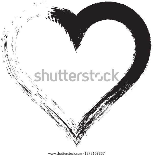 Heart Icon Vector Perfect Love Symbol Stock Vector (Royalty Free ...
