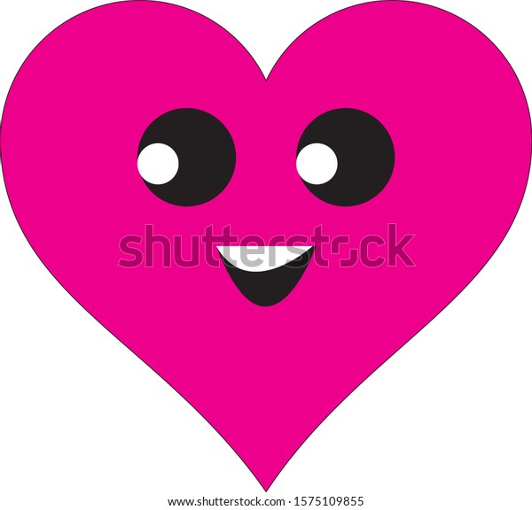 Heart Icon Vector Perfect Love Symbol Stock Vector (Royalty Free ...