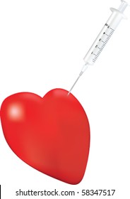 Heart Injector Stock Vector (Royalty Free) 58347517 | Shutterstock