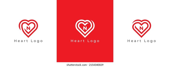 2,032 Heart letter n Images, Stock Photos & Vectors | Shutterstock