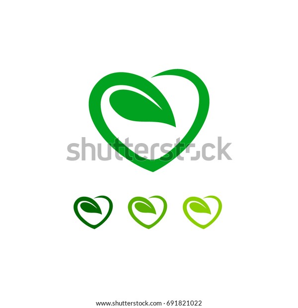 Heart Nature Stock Vector (Royalty Free) 691821022