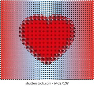 Heart Points Vector Illustration Stock Vector (Royalty Free) 64827139 ...
