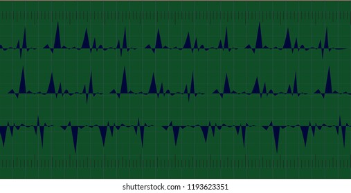 Heart Pulse Graphic Vector Illustration Eps Stock Vector (Royalty Free ...