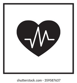 Heart Rate Icon Stock Vector (Royalty Free) 359587637 | Shutterstock