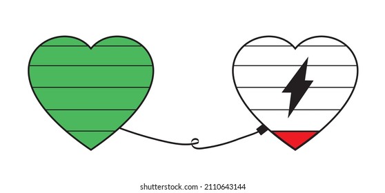 685 Heart Recharge Images, Stock Photos & Vectors | Shutterstock