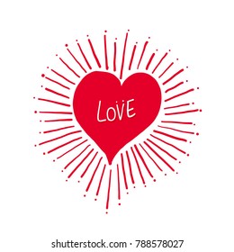 Heart Sun Logo