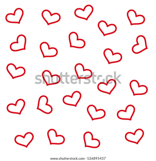 Heart Wallpaper Background Vector Icon Eps10 Stock Vector (Royalty Free ...