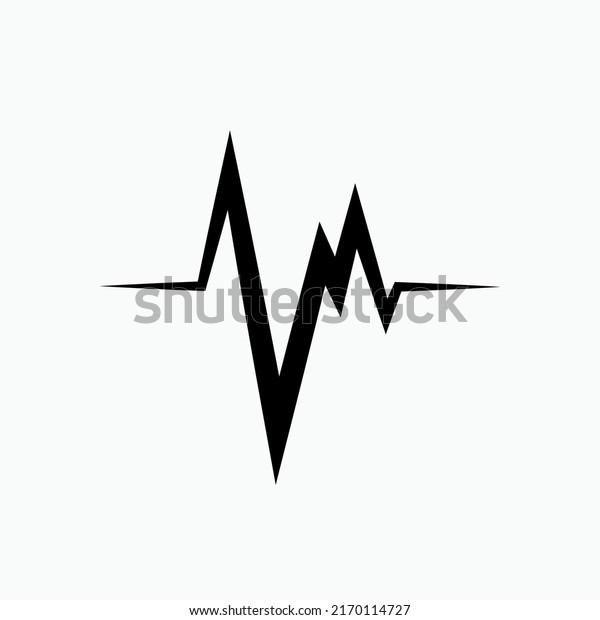 Icono de latido. Pulsación, Símbolo de: vector de stock (libre de ...