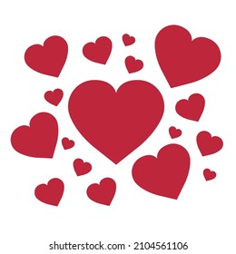 5,554 Love different heart sizes Images, Stock Photos & Vectors ...