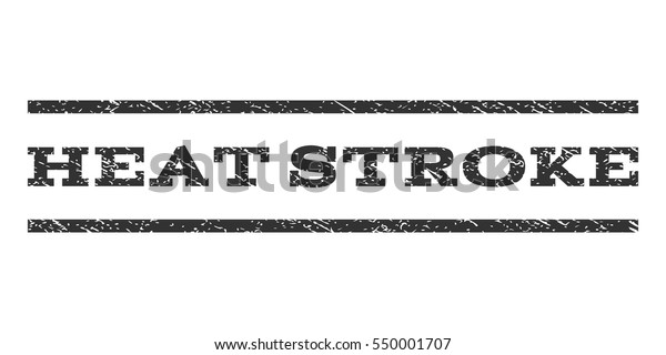 Heat Stroke Watermark Stamp Text Caption Stock Vector (Royalty Free ...