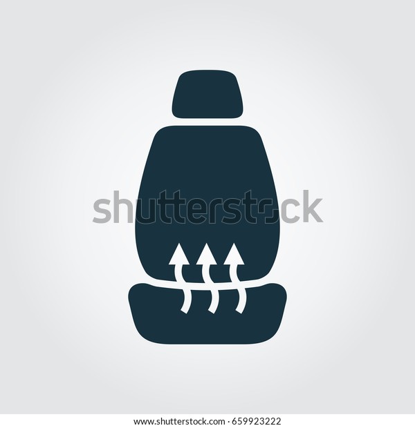 Heated Seat Icon Stock Vector (Royalty Free) 659923222 Heated Seat Icon Stock Vector (Royalty Free) 659923222
