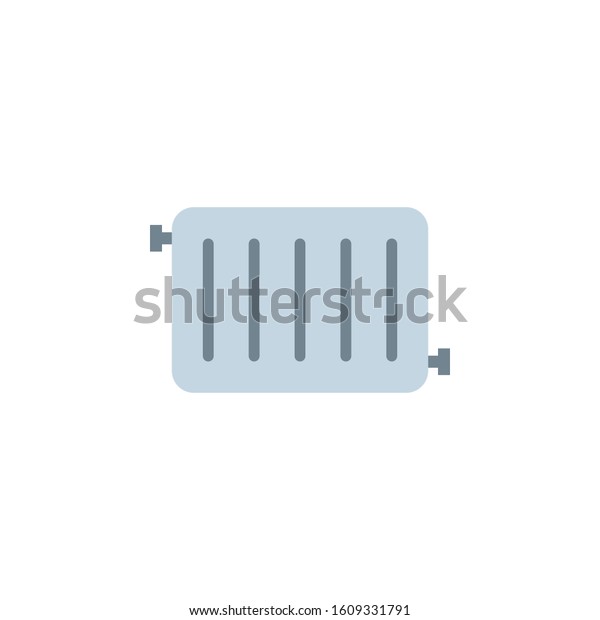 Heating Radiator Icon Clipart Image Isolated Stock Vector (Royalty Free ...