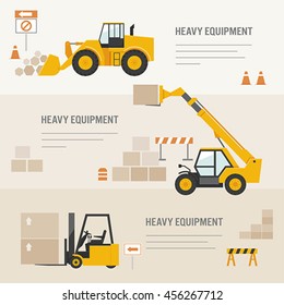 Heavy Equipment Format Vector Graphic Design Stock Vector (Royalty Free ...