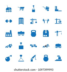 Heavy Icon Collection 25 Heavy Filled Stock Vector (Royalty Free ...
