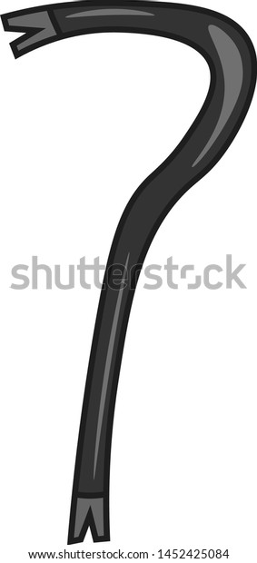 Heavy Iron Crowbar Vector Color Drawing: เวกเตอร์สต็อก (ปลอดค่า ...