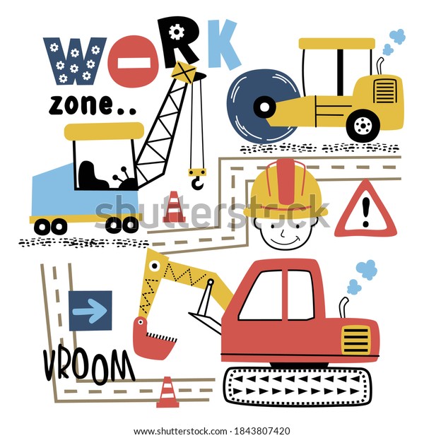 Heavy Tool Funny Cartoonvector Illustration Stock Vector (Royalty Free ...