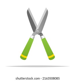Hedge Shears Vector Isolated Illustration Stock Vector (Royalty Free ...