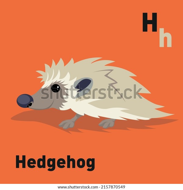 Hedgehog Cartoon Character Vector Illustrator Stock Vector (Royalty ...