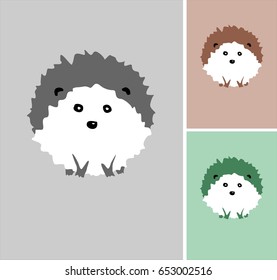 Hedgehog Stylized Drawn Stock Vector (Royalty Free) 653002516 ...