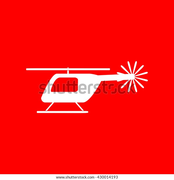 Helicopter Sign Illustration Stock Vector (Royalty Free) 430014193 ...