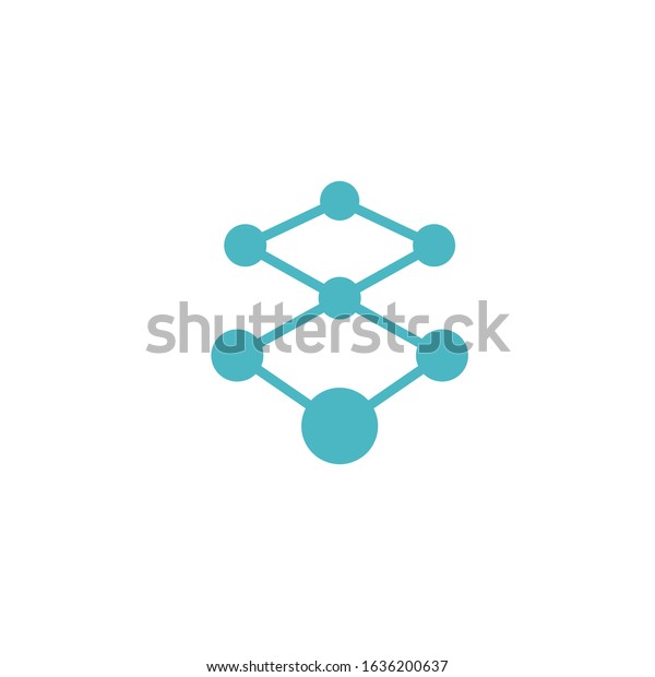 Helix Connection Data Logo Modern Sign Stock Vector (Royalty Free ...