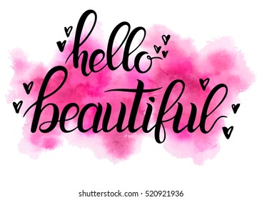 17,987 Hello beautiful calligraphy Images, Stock Photos & Vectors ...