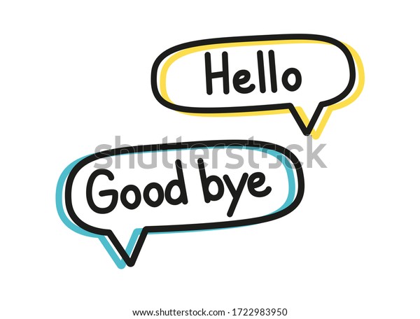Hello and goodbye : 18 600 images, photos et images vectorielles de ...