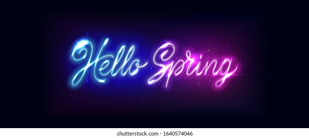60,459 Neon spring Images, Stock Photos & Vectors | Shutterstock