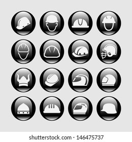 Helmet Symbols Stock Vector (Royalty Free) 146475662 | Shutterstock