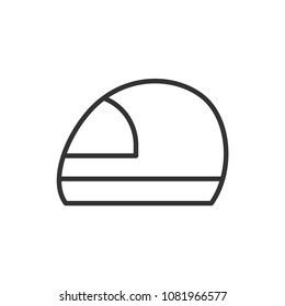Helmet Modern Simple Outline Vector Icon Stock Vector (Royalty Free ...