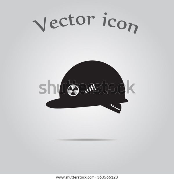 Helmet Nuclear Scientist Stock Vector (Royalty Free) 363566123 ...