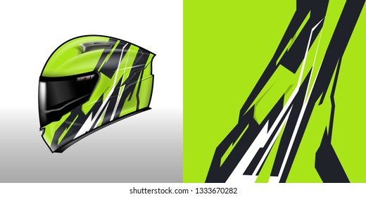 Helmet Wrap Designs Vector File Ready Stock Vector (Royalty Free ...