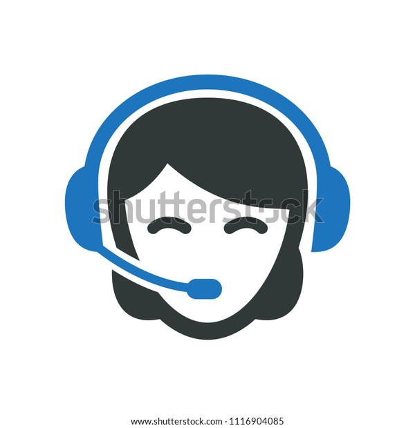 Help Center Icon Business Logistics Shipping Stock Vector (Royalty Free ...