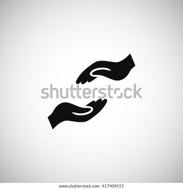Help Hand Icon Stock Vector (Royalty Free) 417404551 | Shutterstock